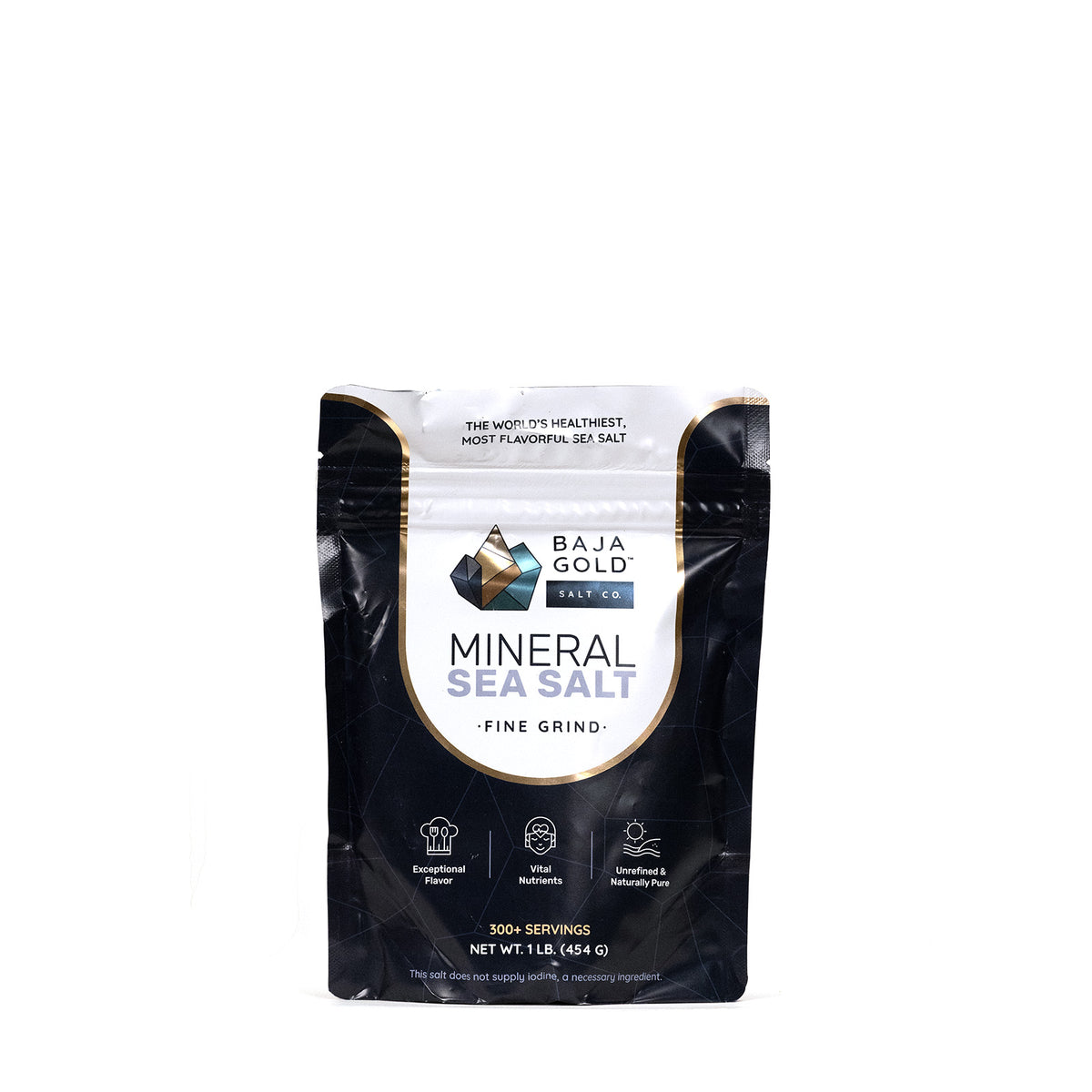 Organic Sea Salt - Rich in 90 Minerals, Trace Elements, and Flavor fro ...