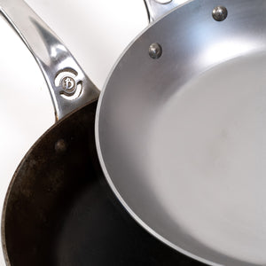 Authentic French Carbon Steel Pan - Handcrafted, Durable, and Sustaina ...